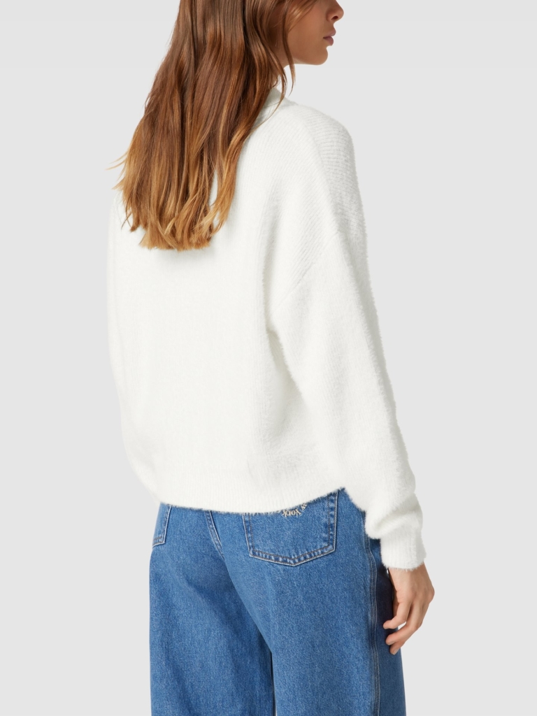 Tommy Jeans Megztinis Cropp Furry Polo - UniStyle